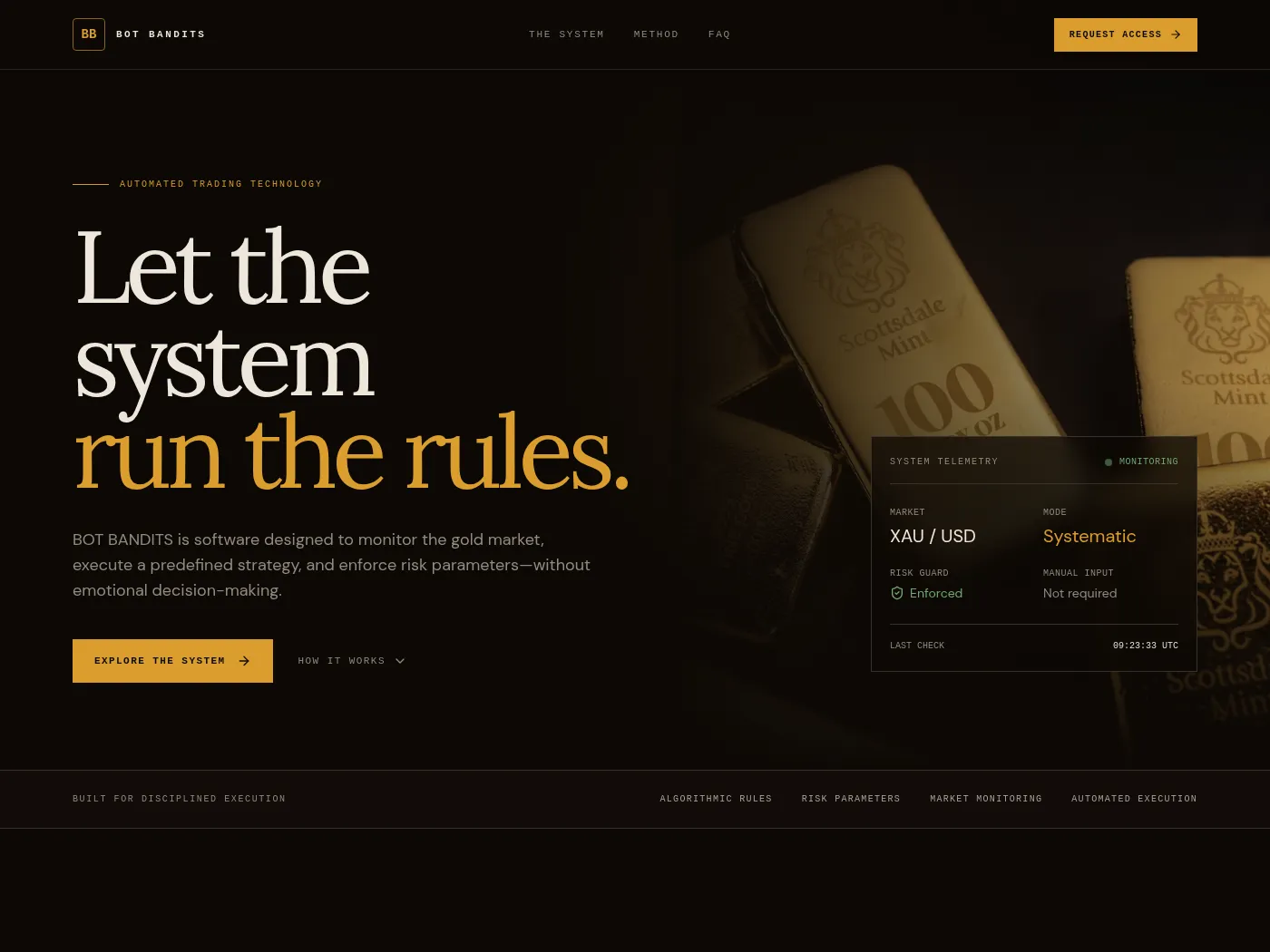 BOT BANDITS Trading Automation