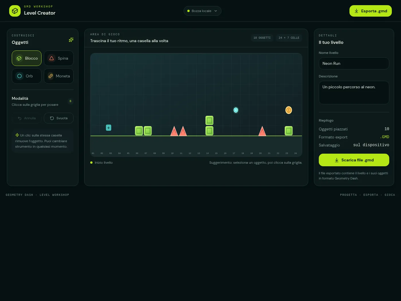 GMD Level Creator