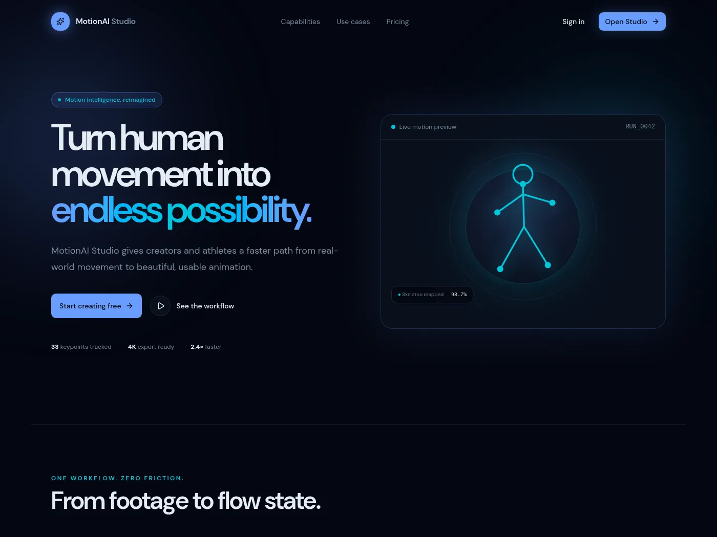 MotionAI Studio