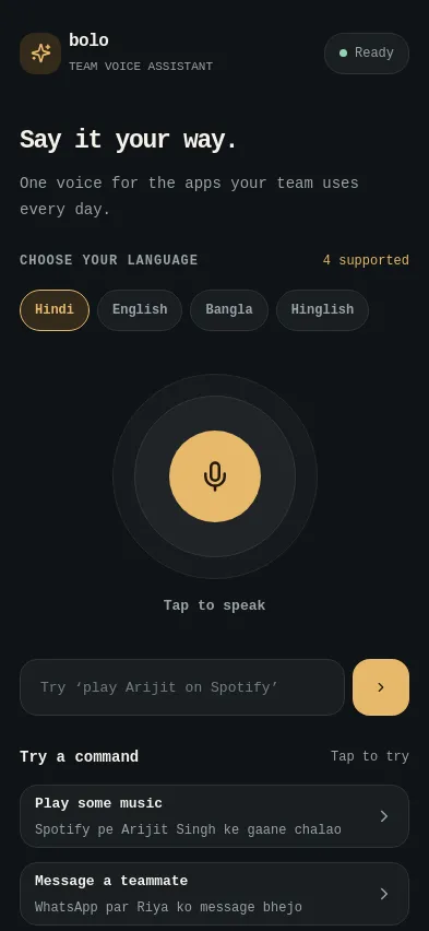 Polyglot Voice Assistant