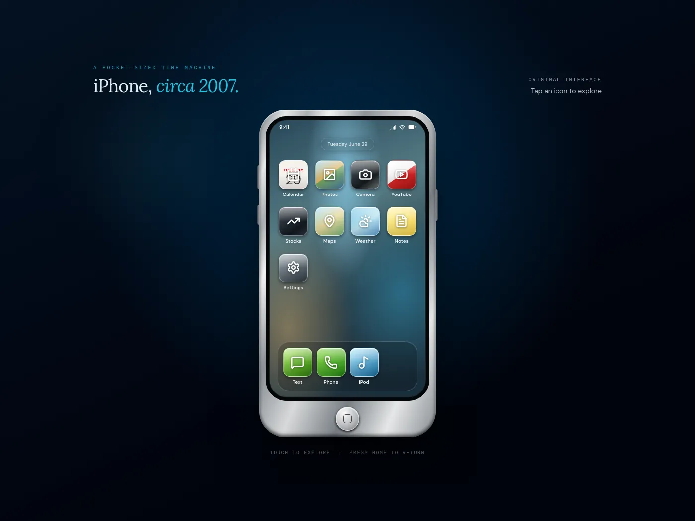 iOS Classic Web Explorer