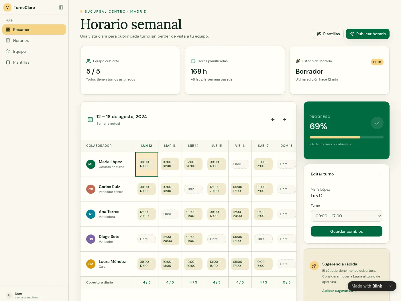 Branch Scheduler App