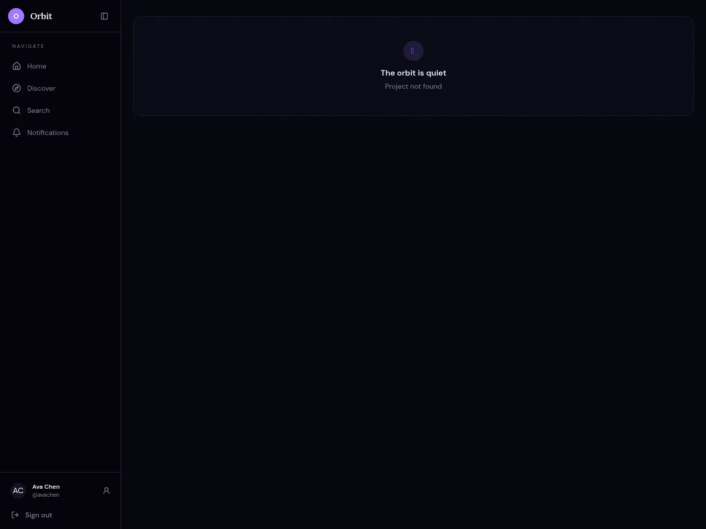 Orbit Social Platform