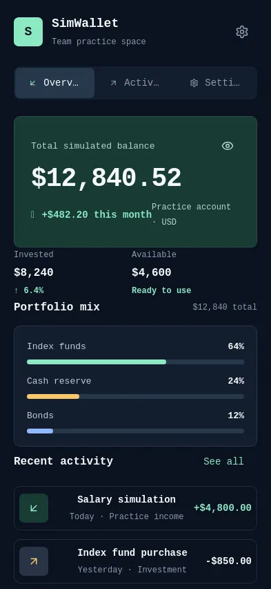 SimWallet Pro
