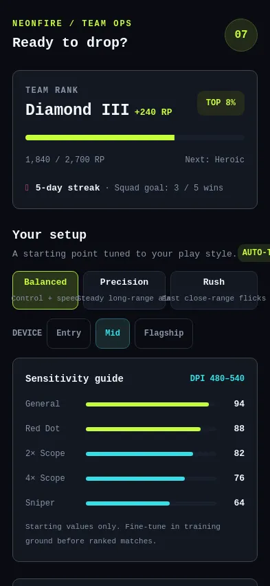 NeonFire Game Optimizer