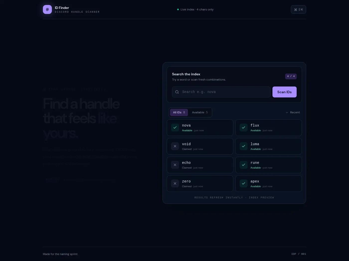 Discord ID Finder