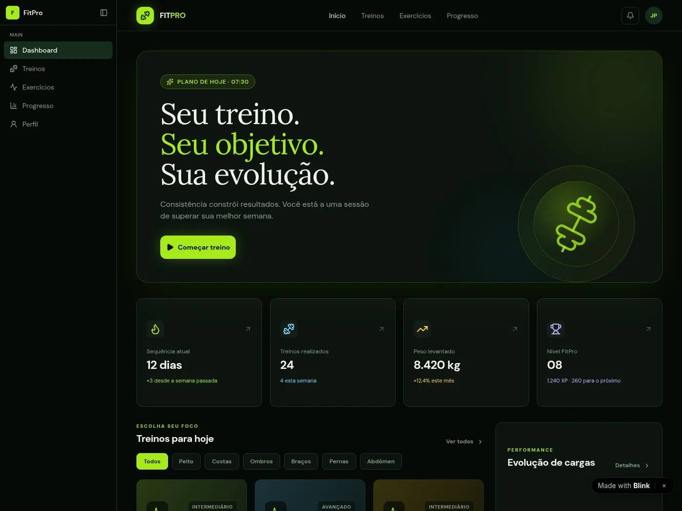 FitPro Training Platform