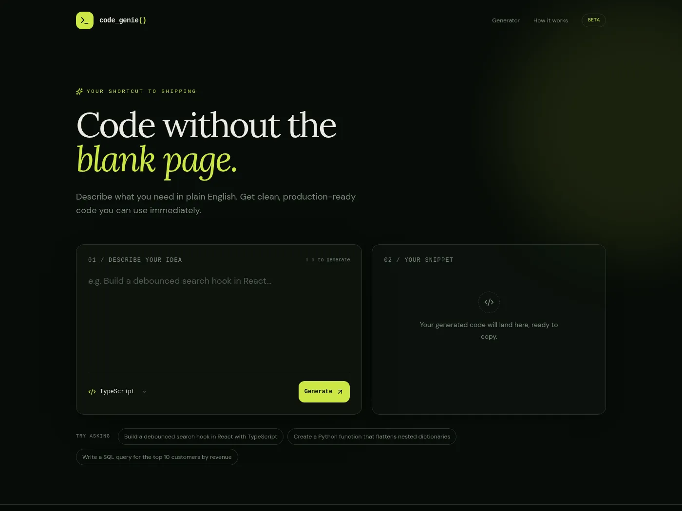 Code Genie