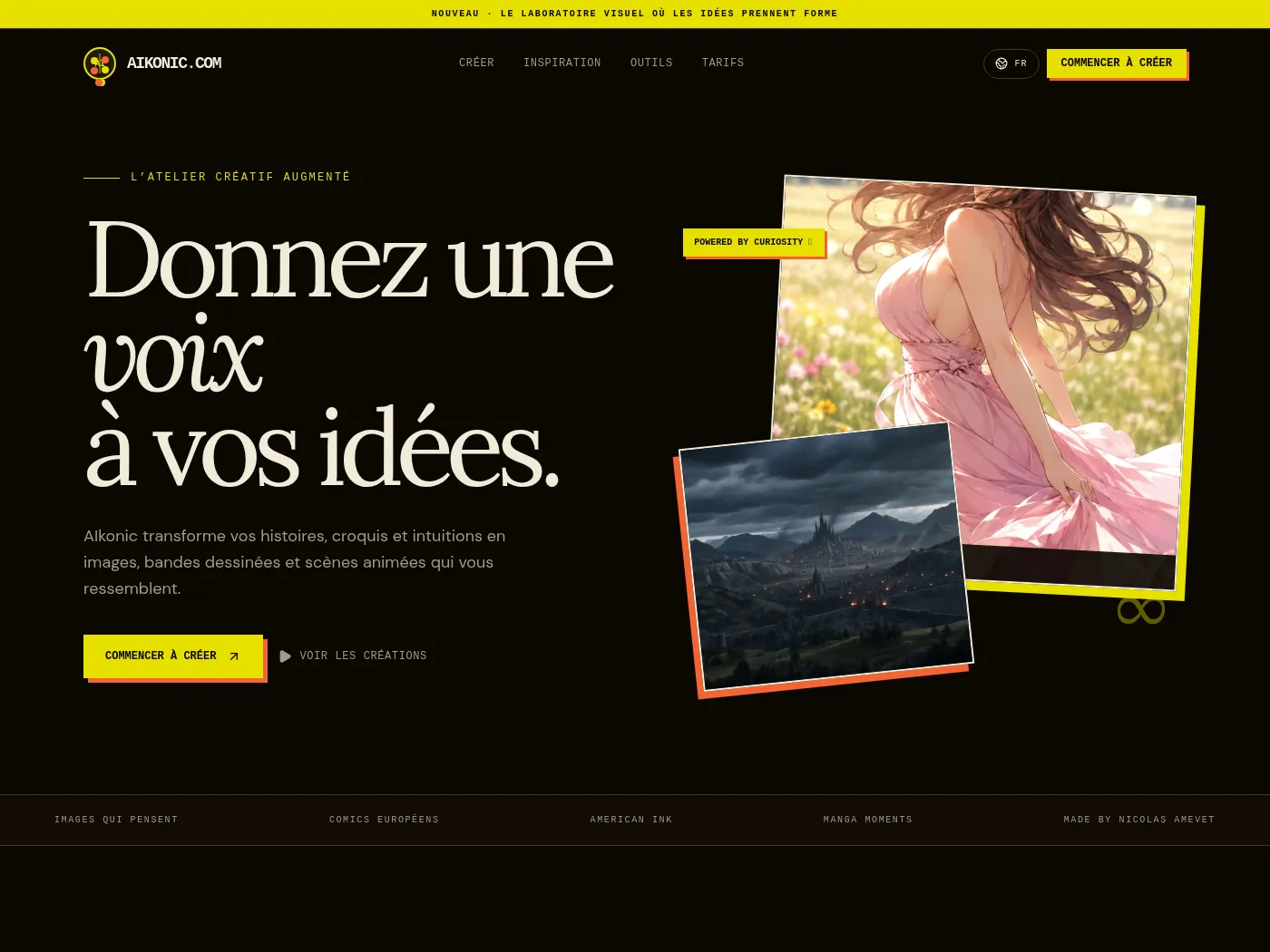 AIkonic Responsive Site