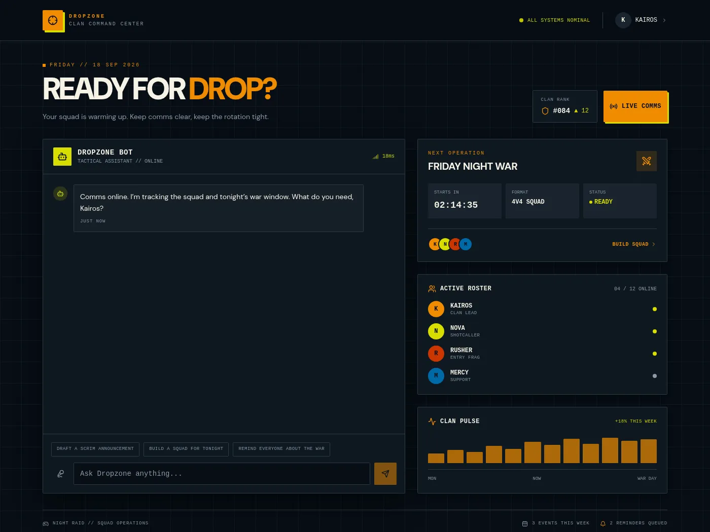 Free Fire Clan Bots