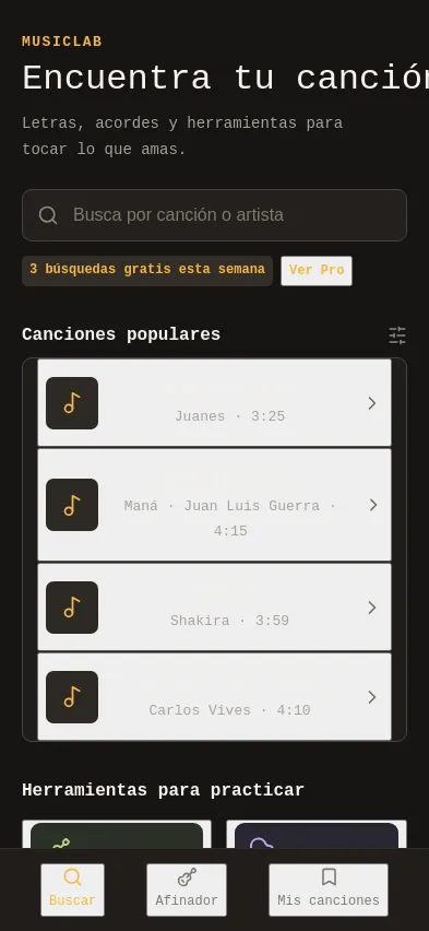 MusicLab App