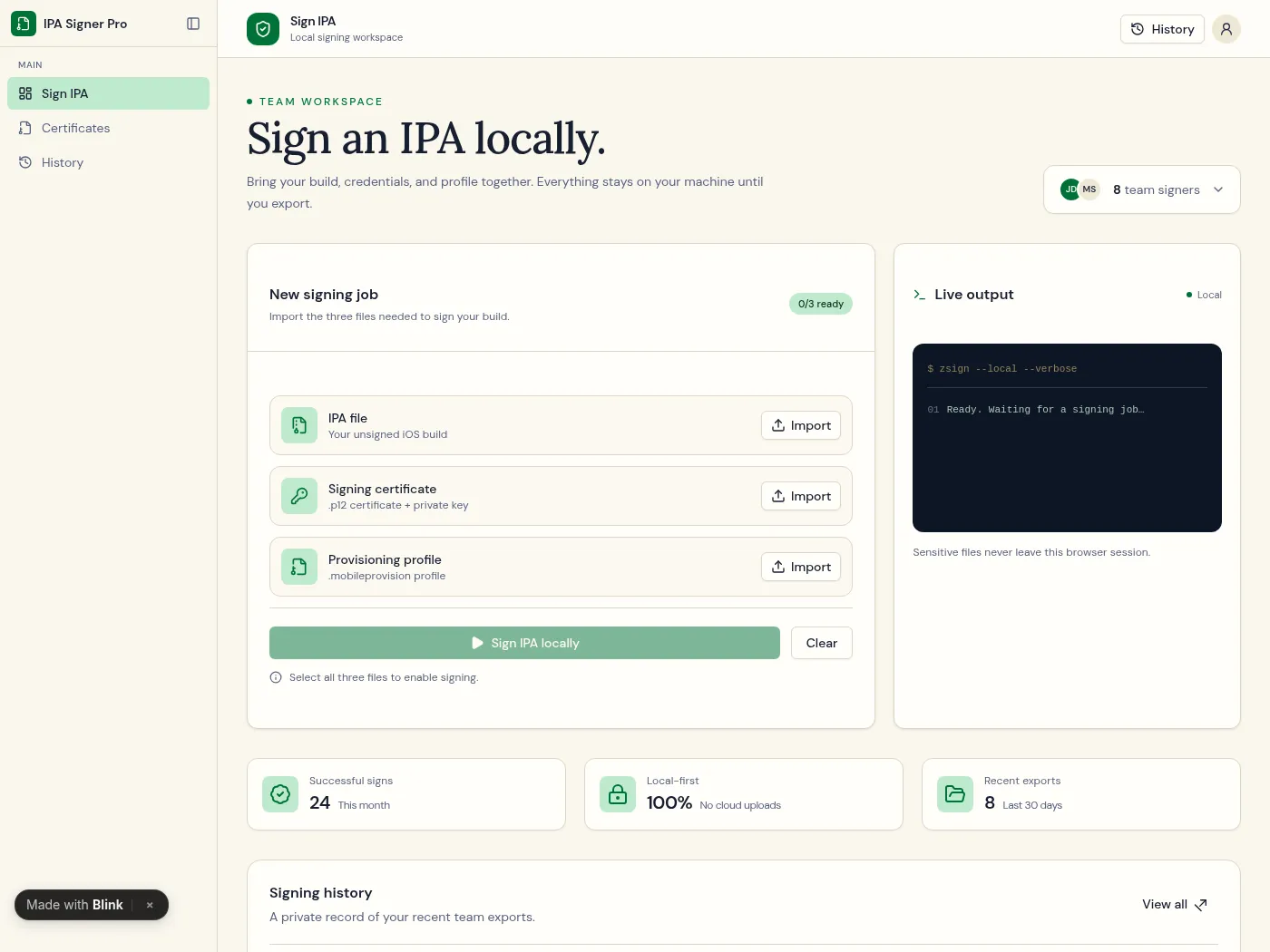 IPA Signer Pro
