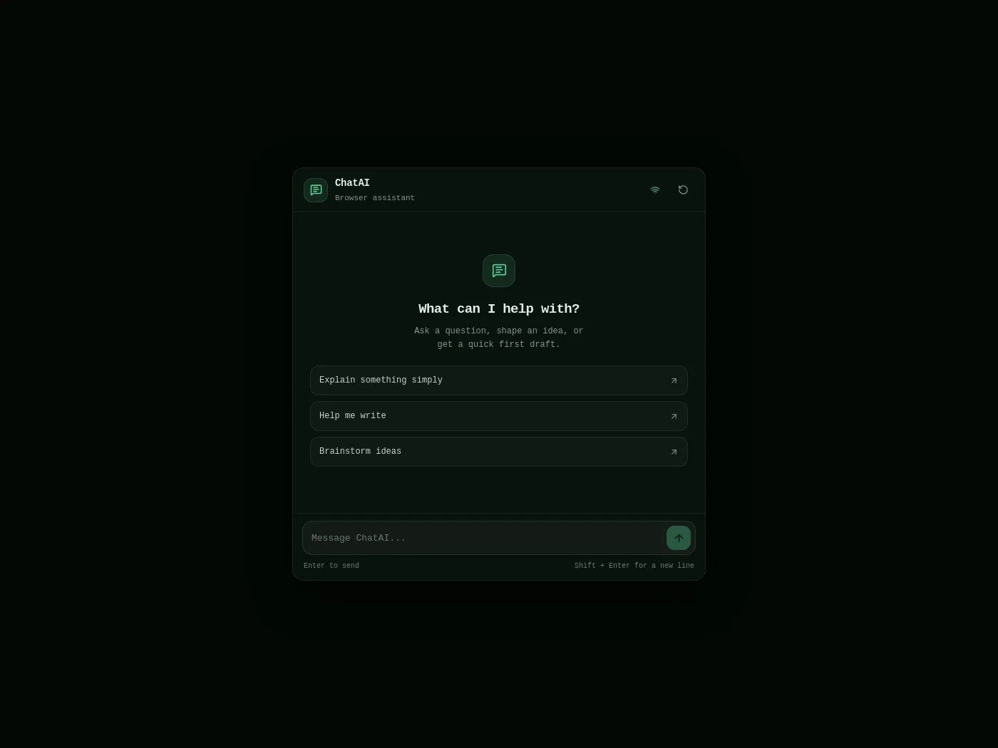ChatAI Chrome Assistant
