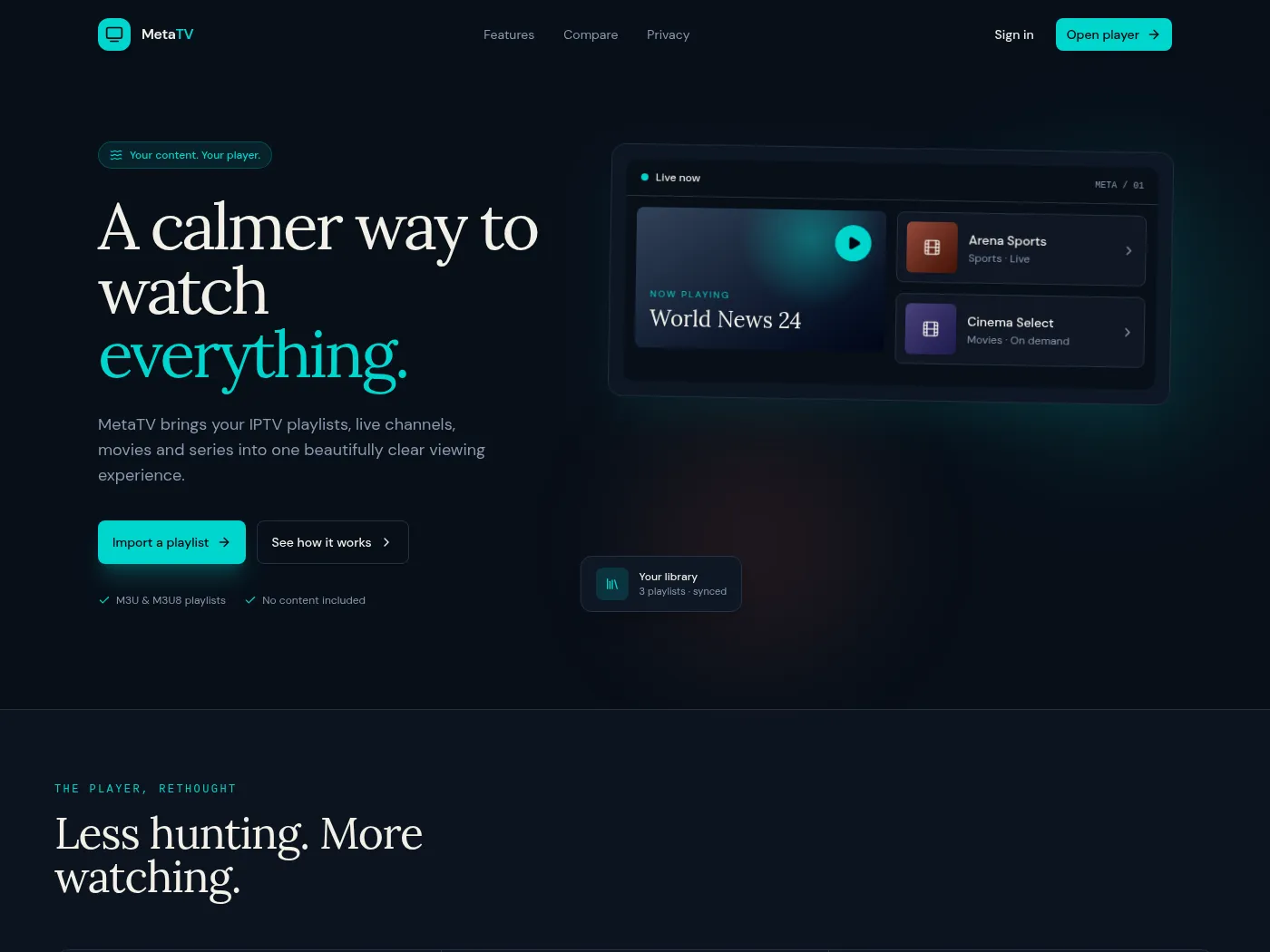 MetaTV Smart Player 2.0