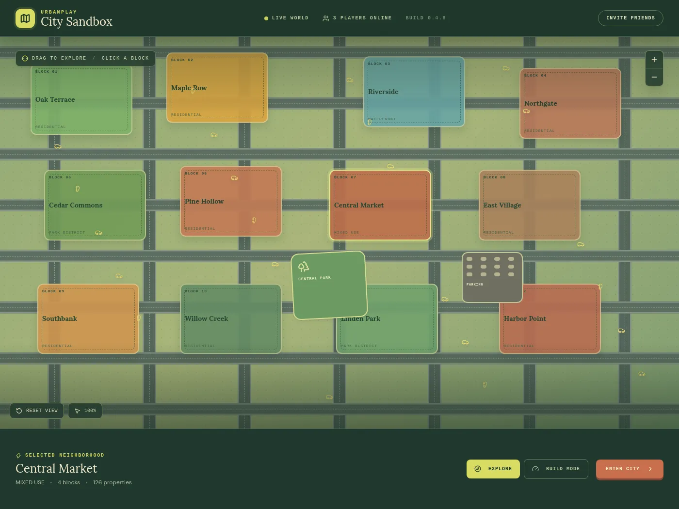 UrbanPlay City Builder