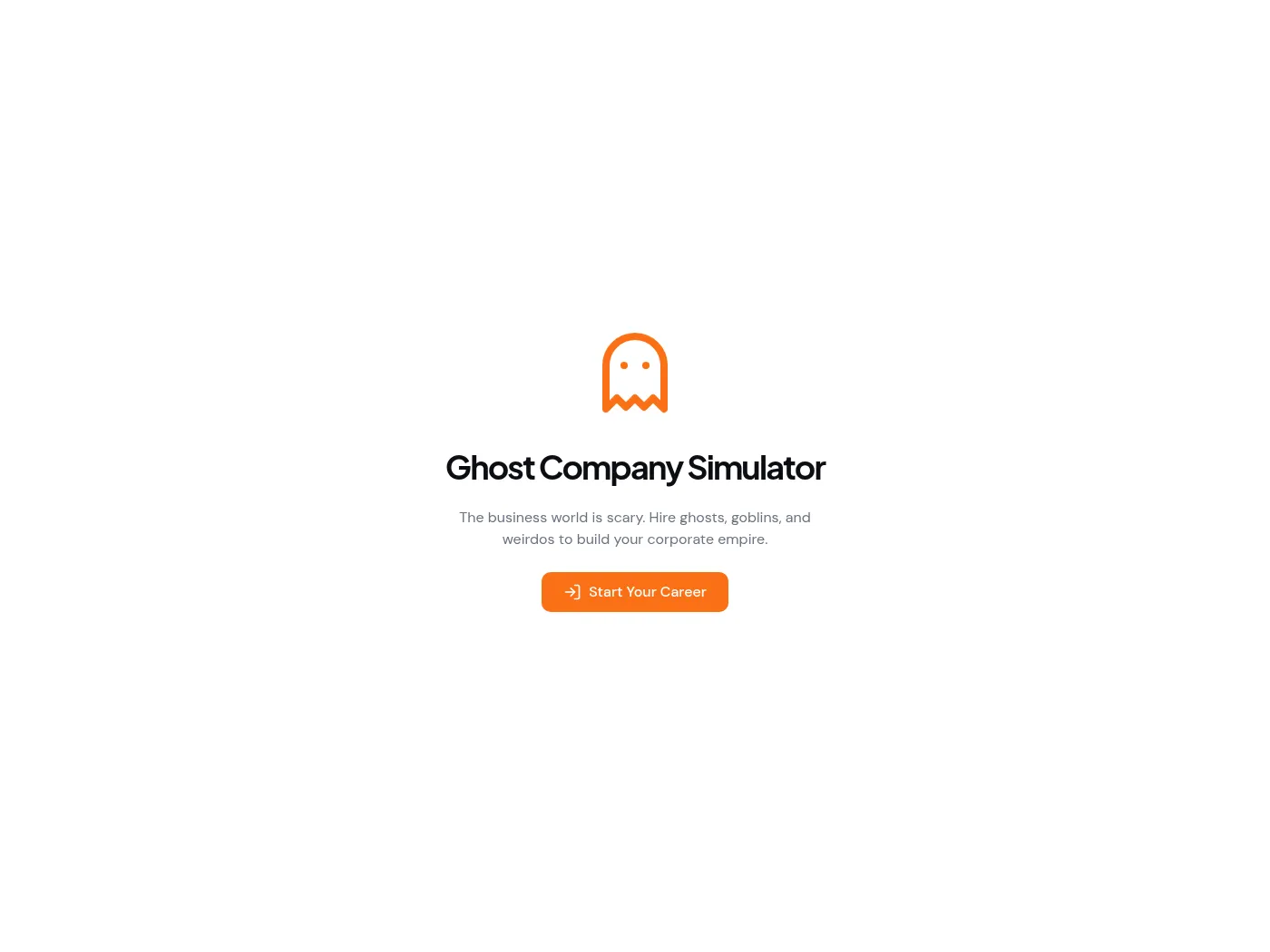 Ghost Company Simulator