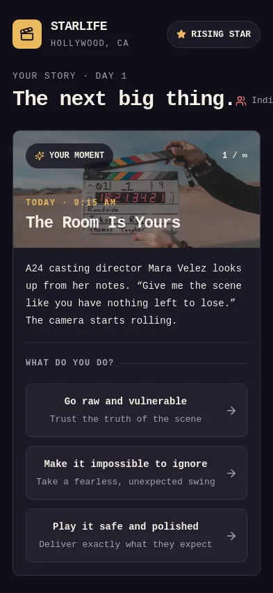 StarLife Simulator