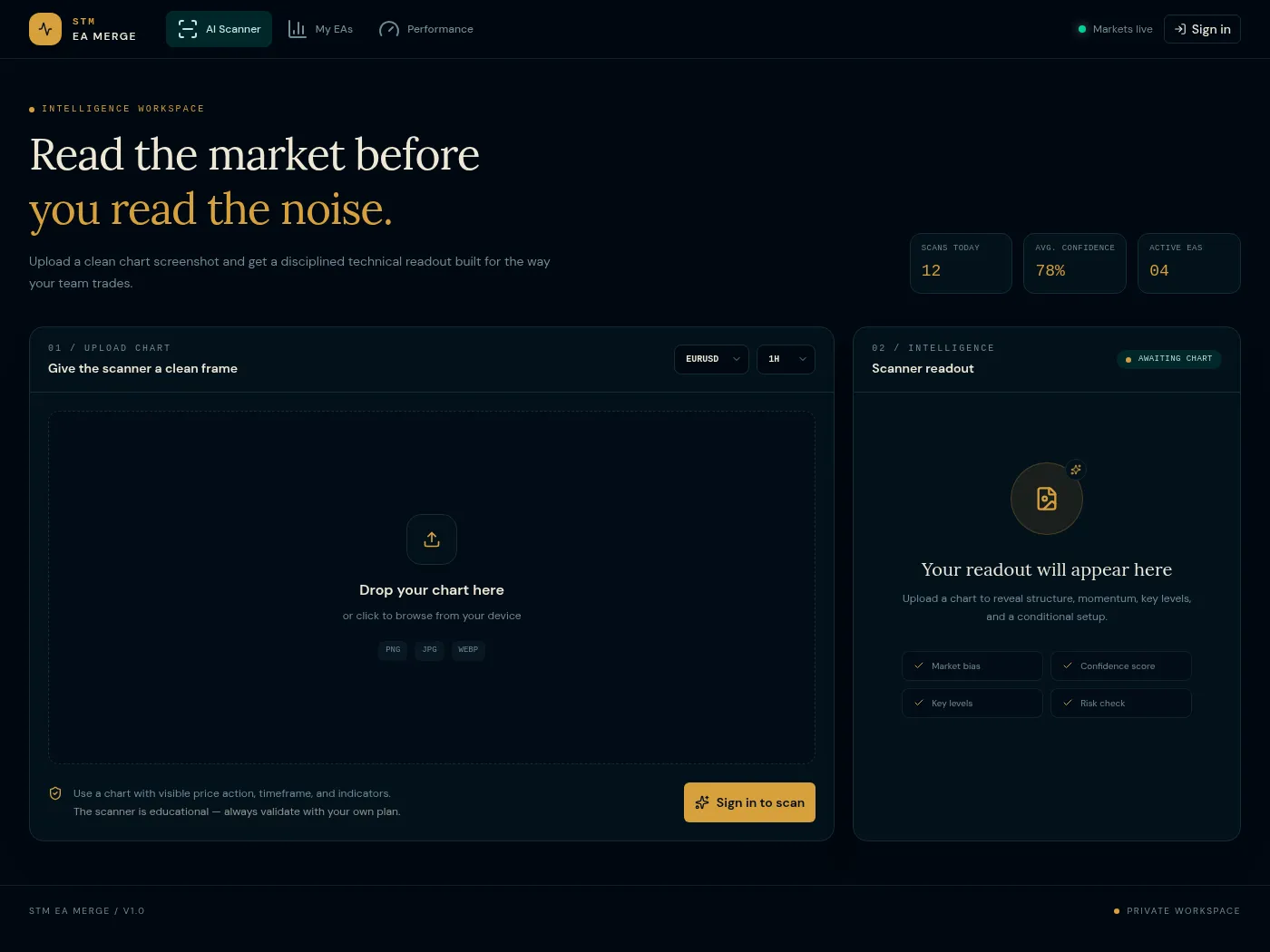 STM EA Merge Platform