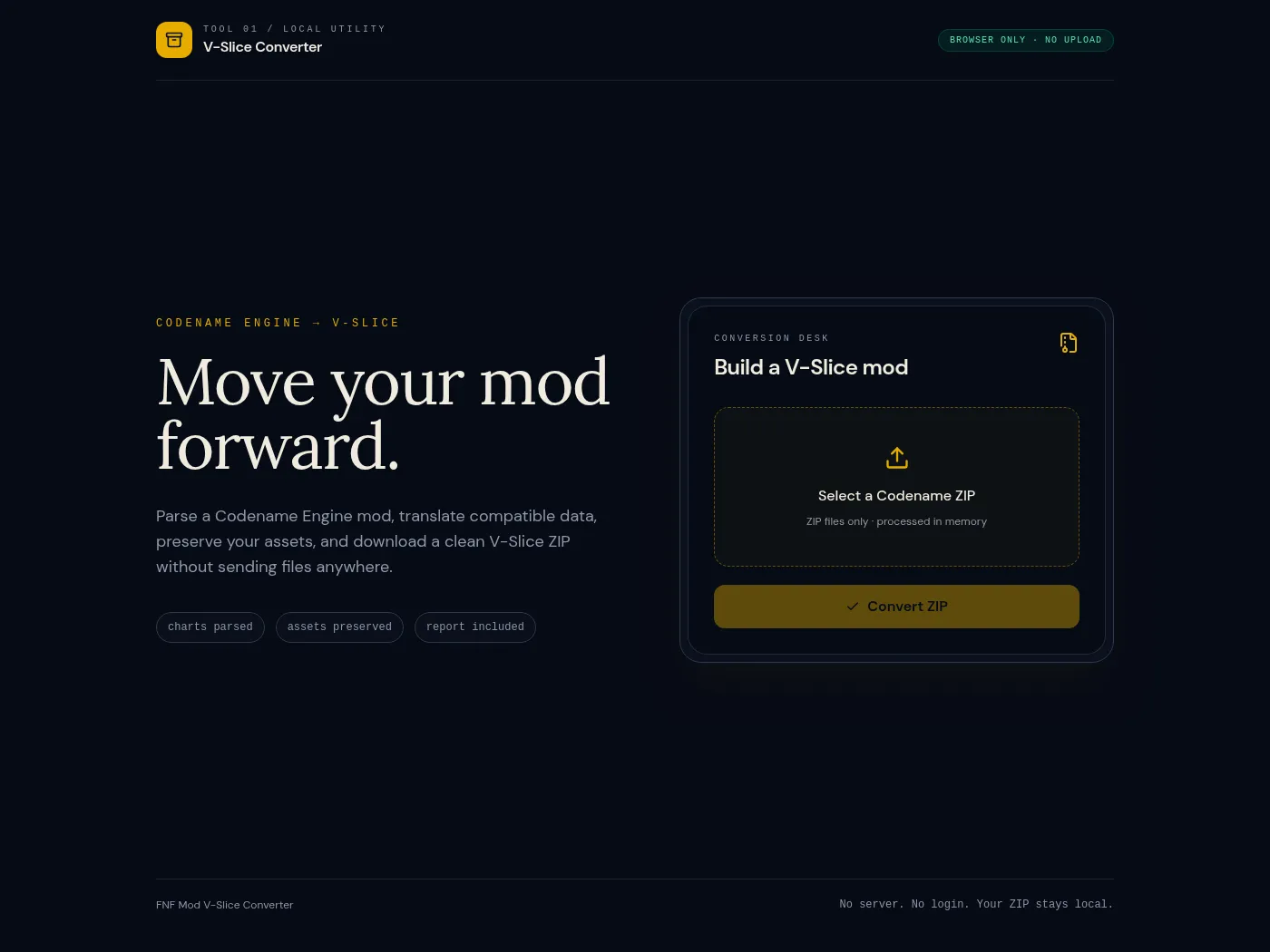 FNF Mod V-Slice Converter