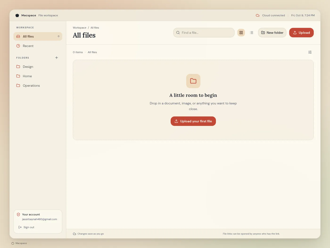 Virtual Mac Workspace
