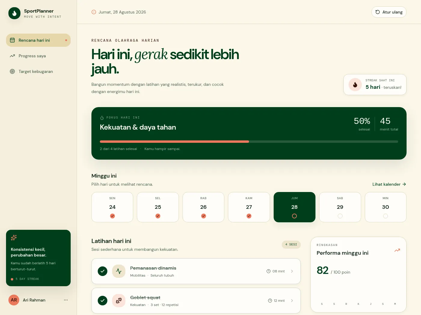 SportPlanner