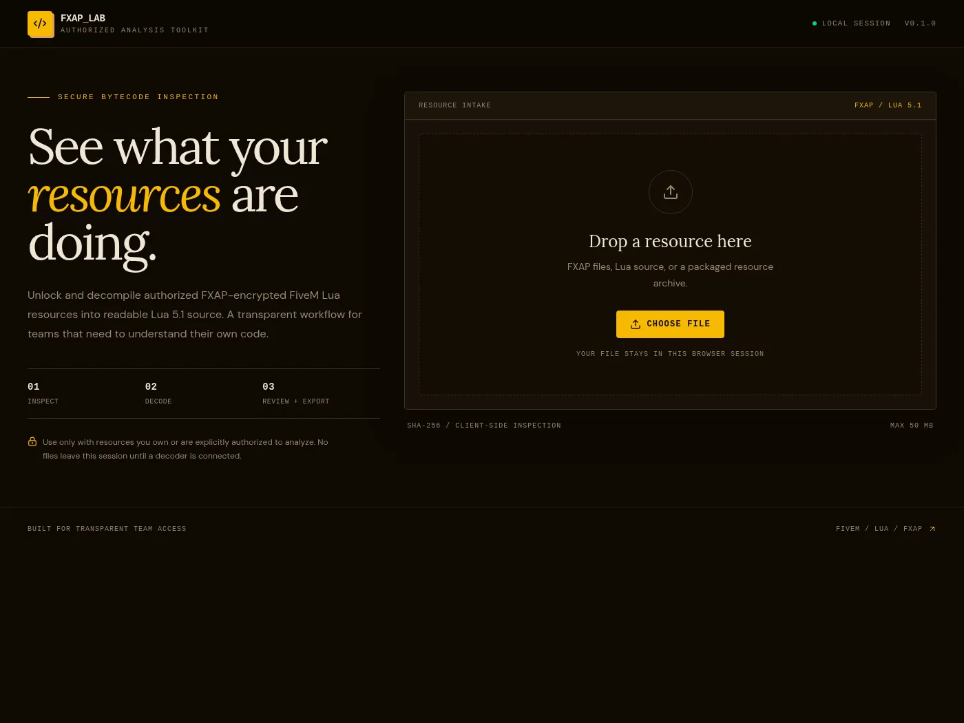 FXAP Lua Decryptor