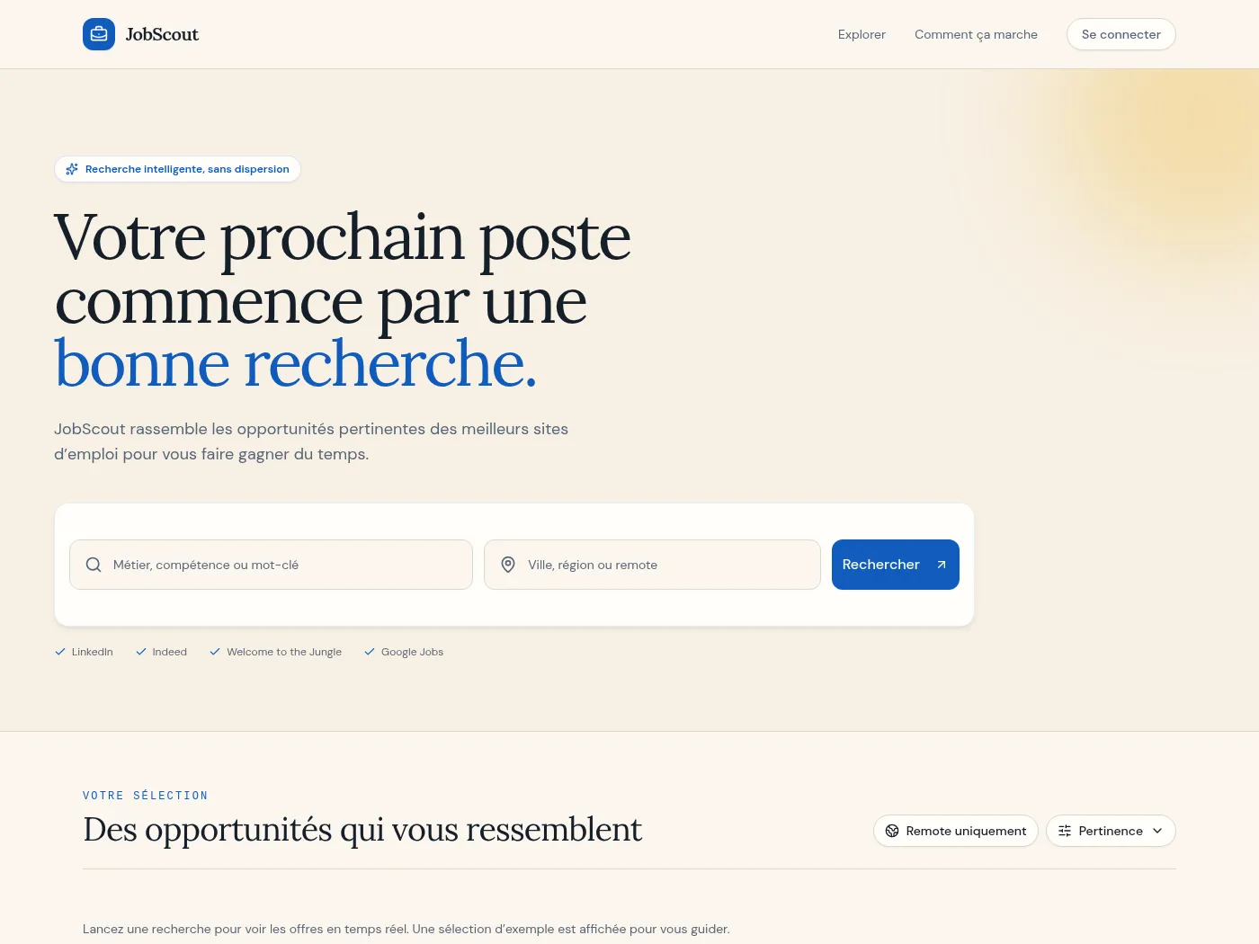 JobHunt Web Searcher