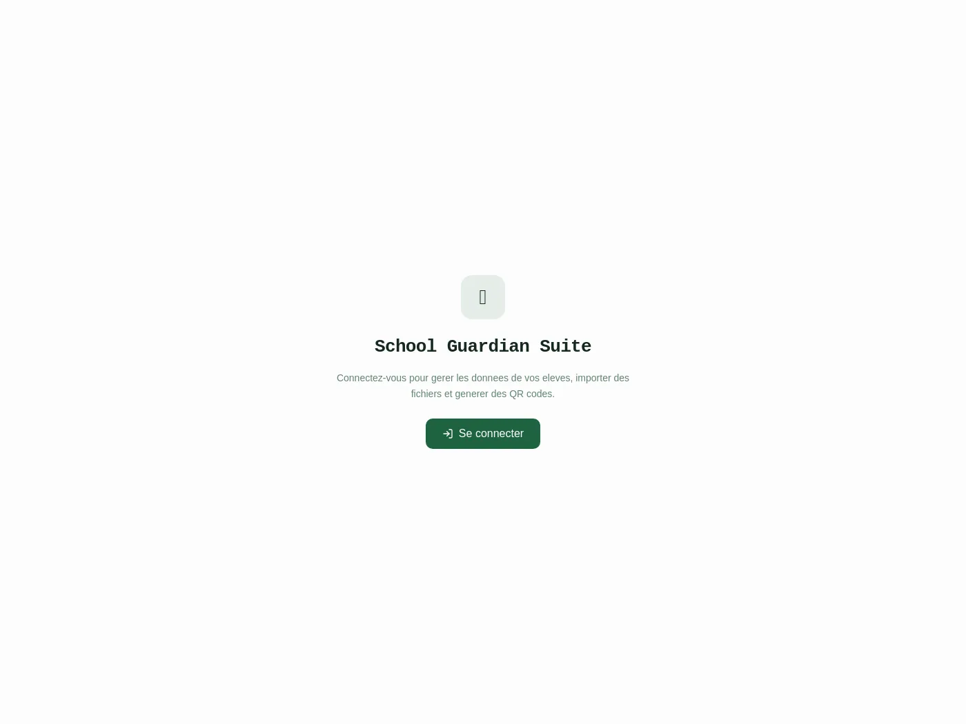 School Guardian Suite