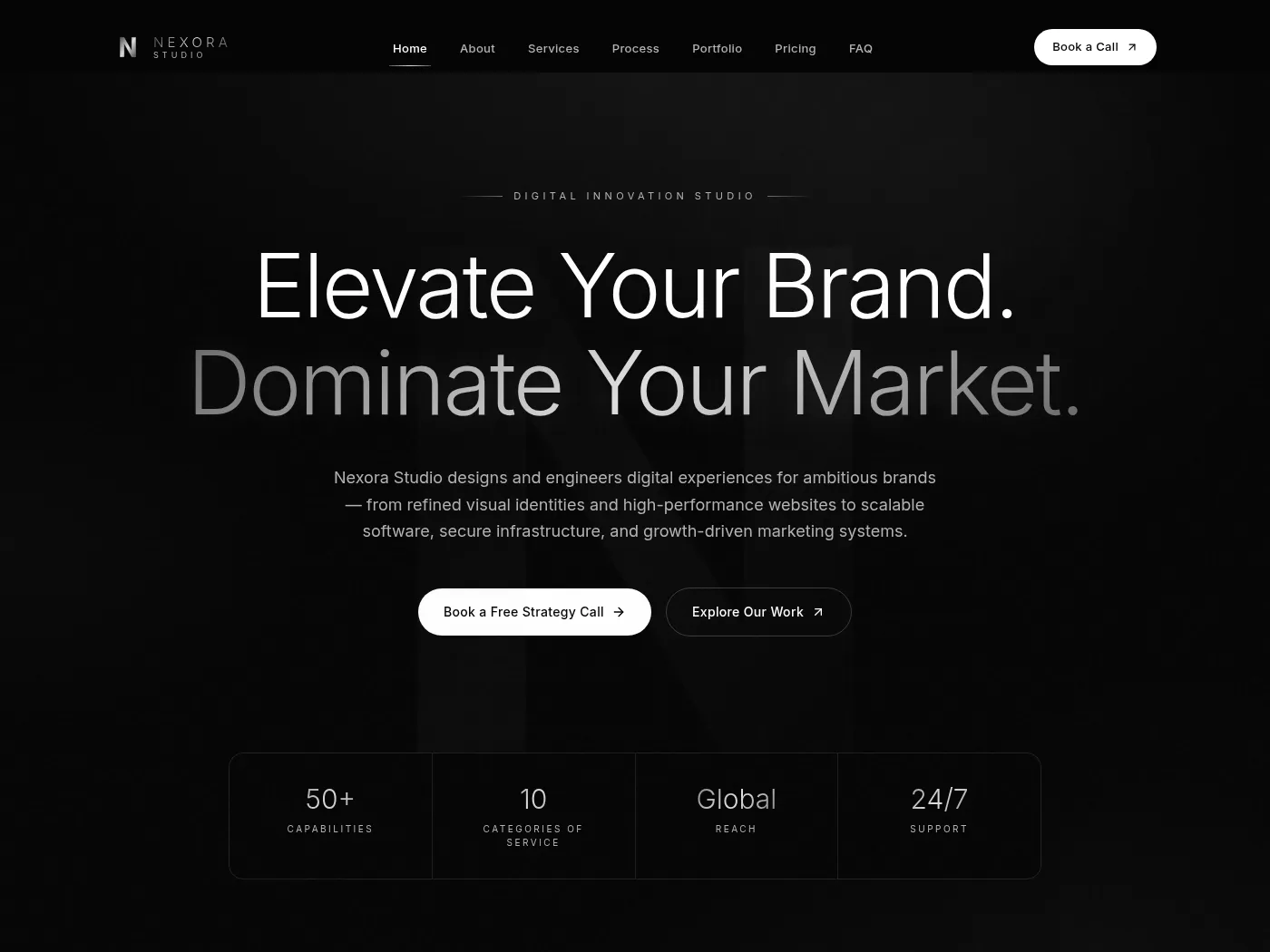 Nexora Studio Portfolio