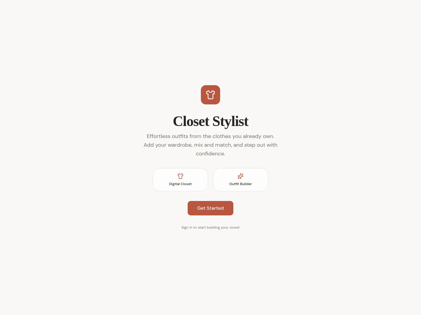 Closet Stylist