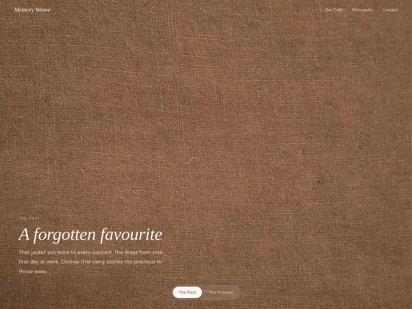 Memory Weave Website
