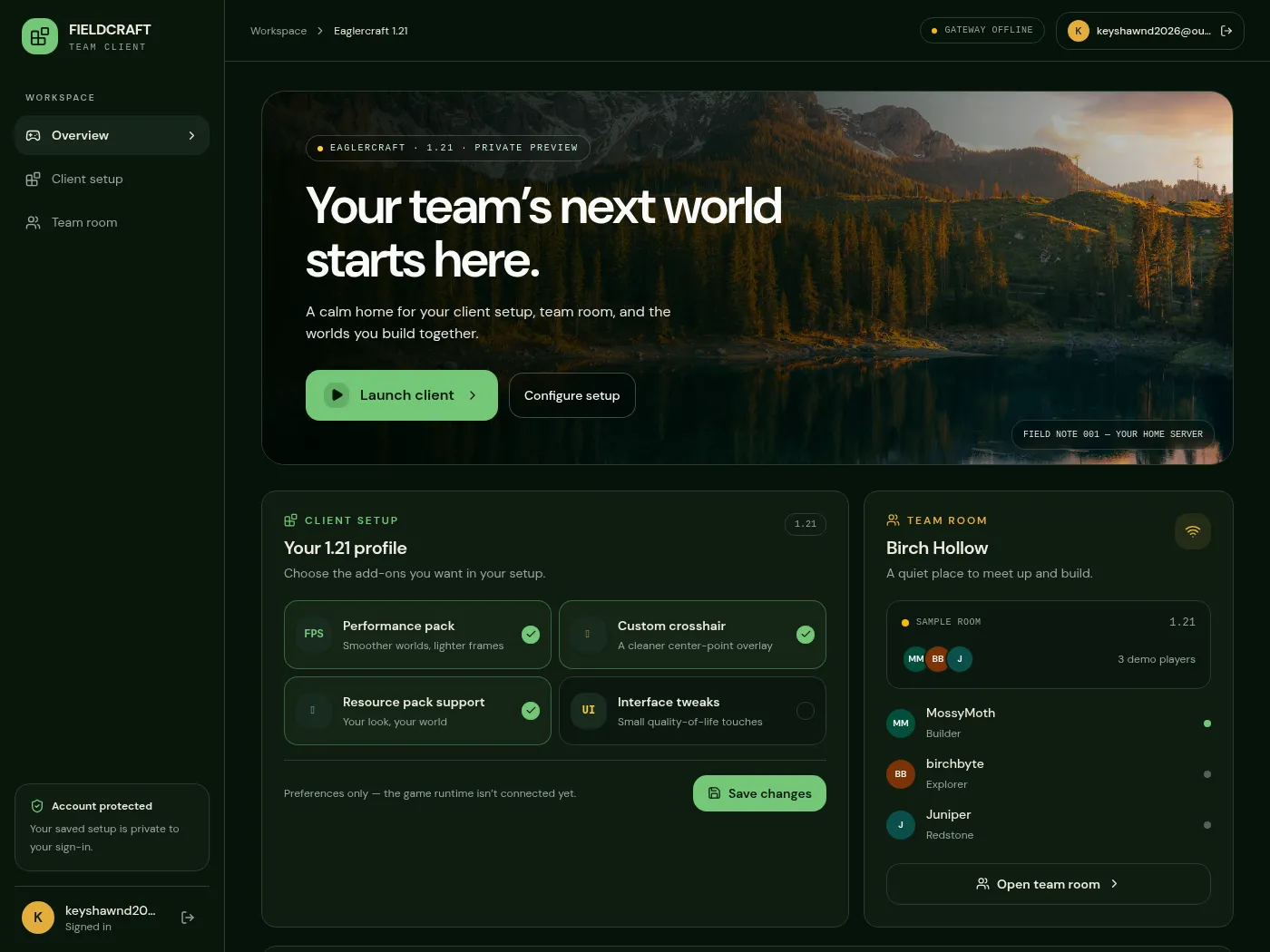 Eaglercraft Team Web Client