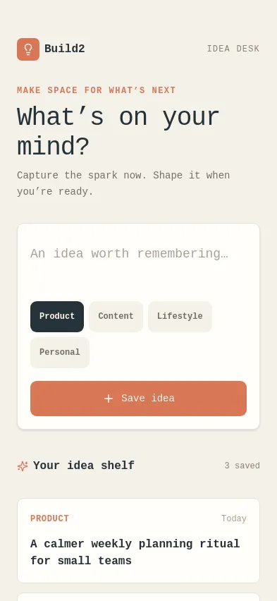 Build2 Mobile