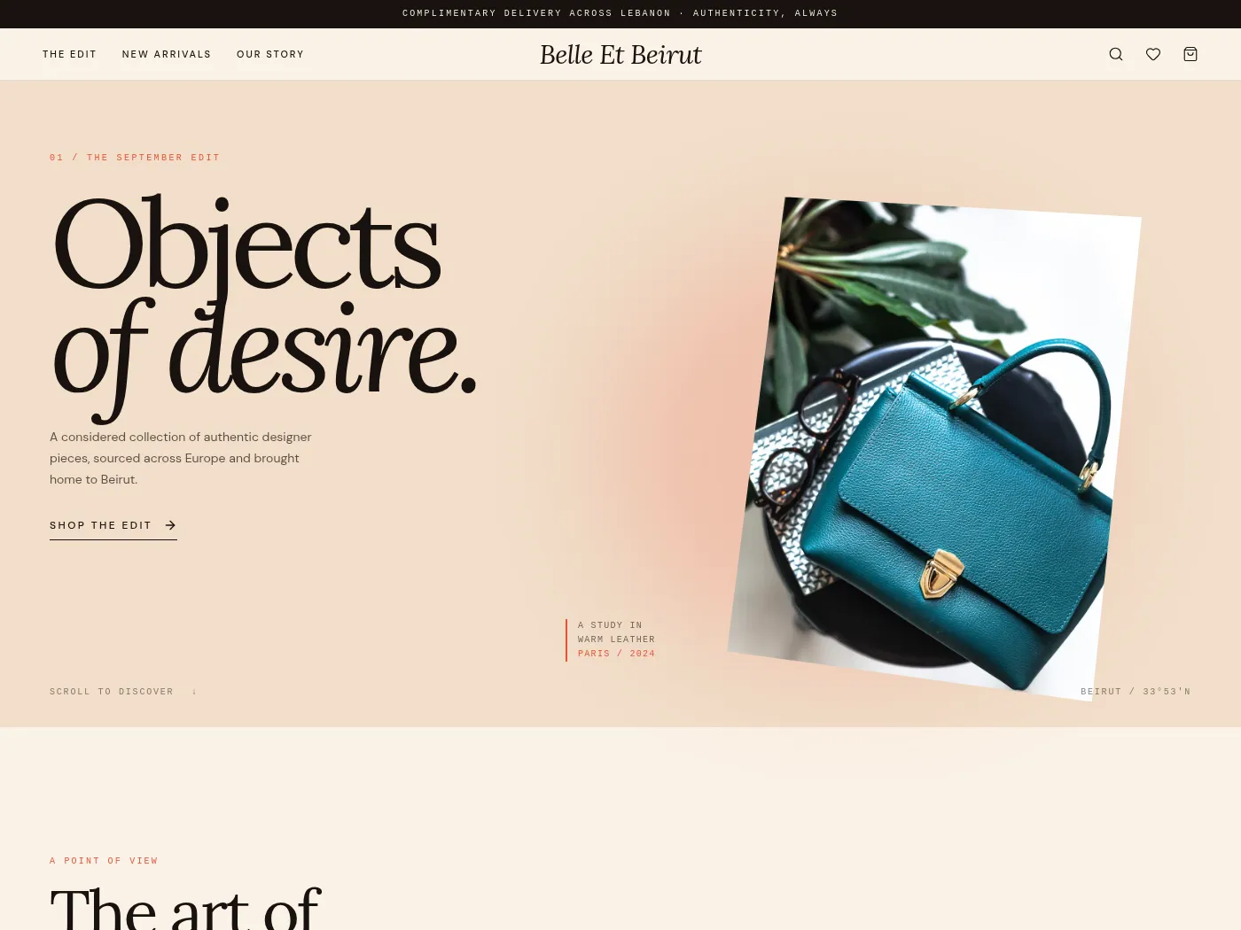 Belle Et Beirut Luxe Shop