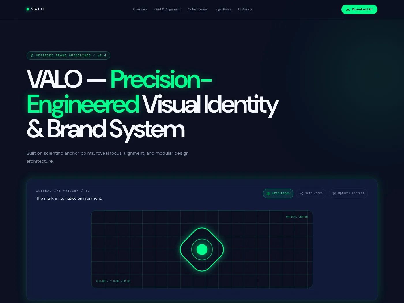 VALO Brand System Site