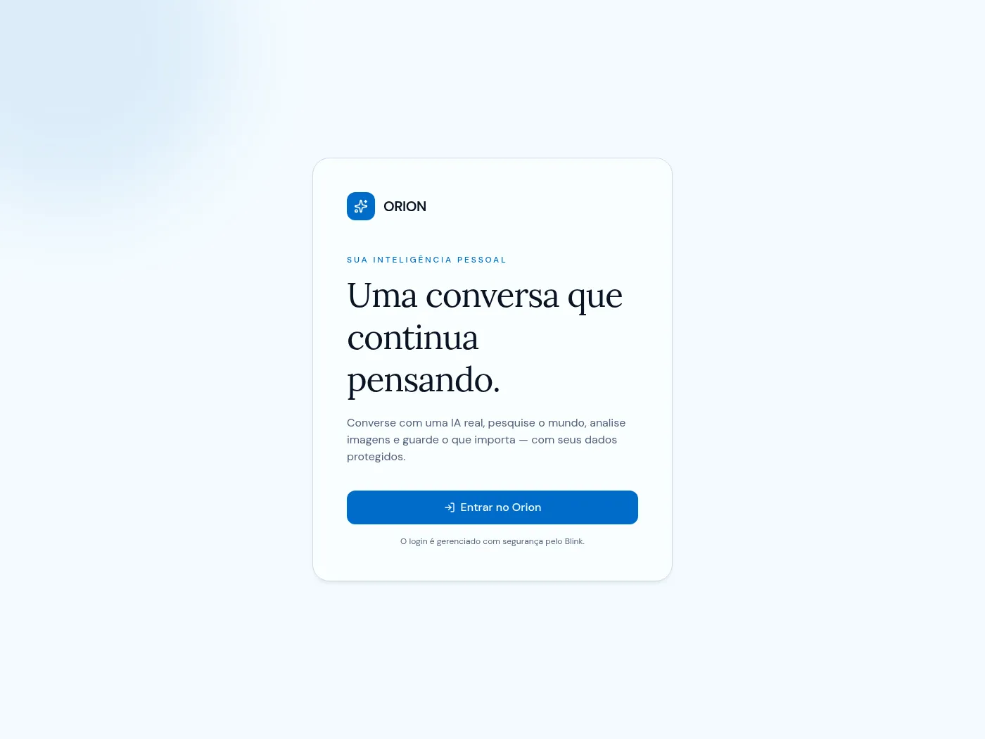 Orion AI Assistant
