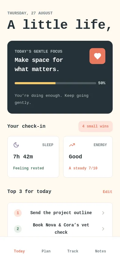 LifeSuite Planner