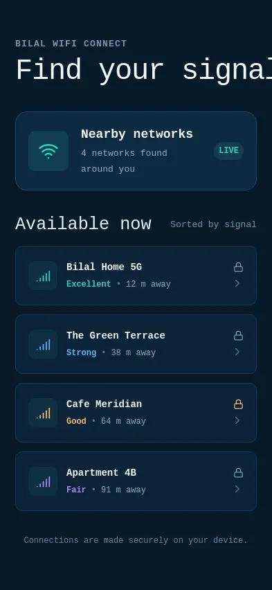 Bilal wifi
