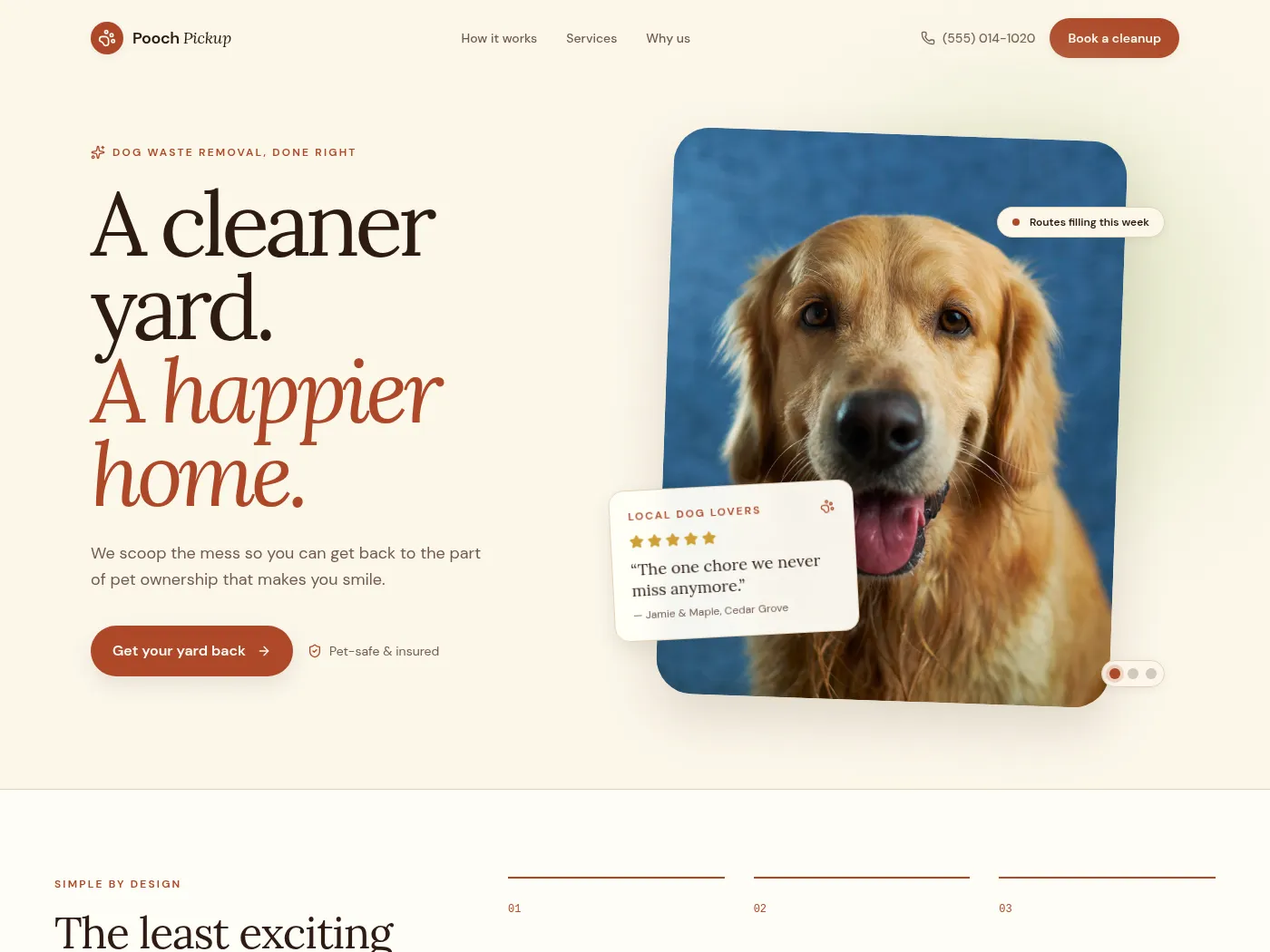 Pooch Pickup Website