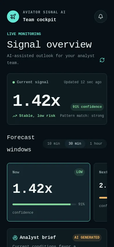 Aviator Signal AI