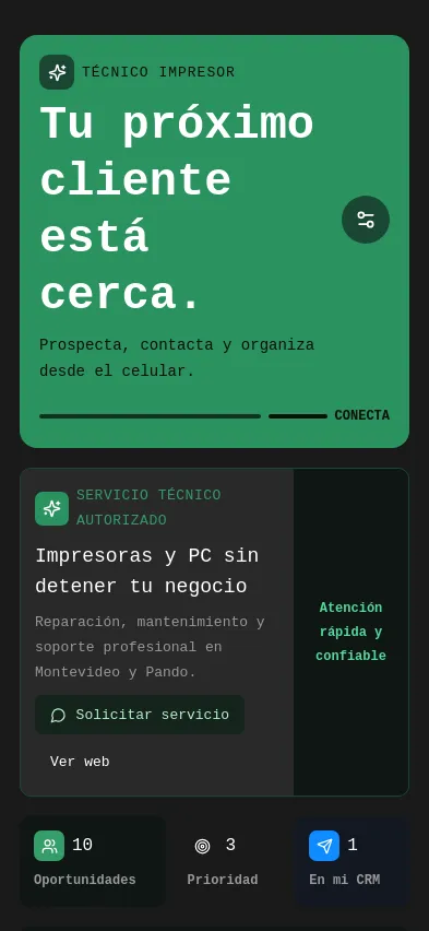 Técnico Impresor Connect