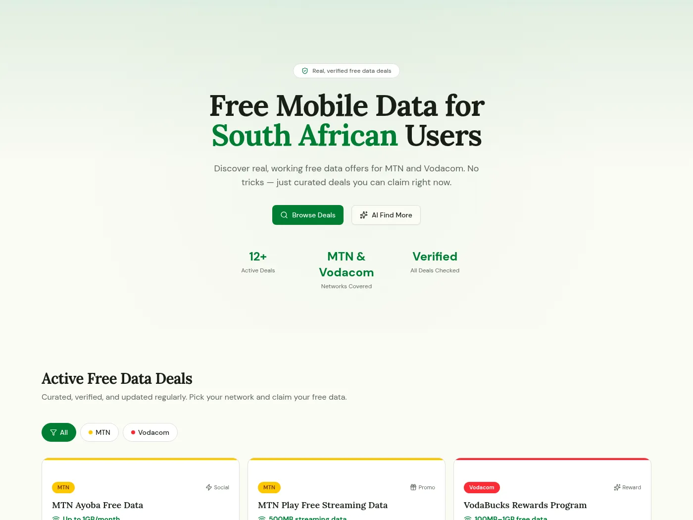 SA Free Data Hub