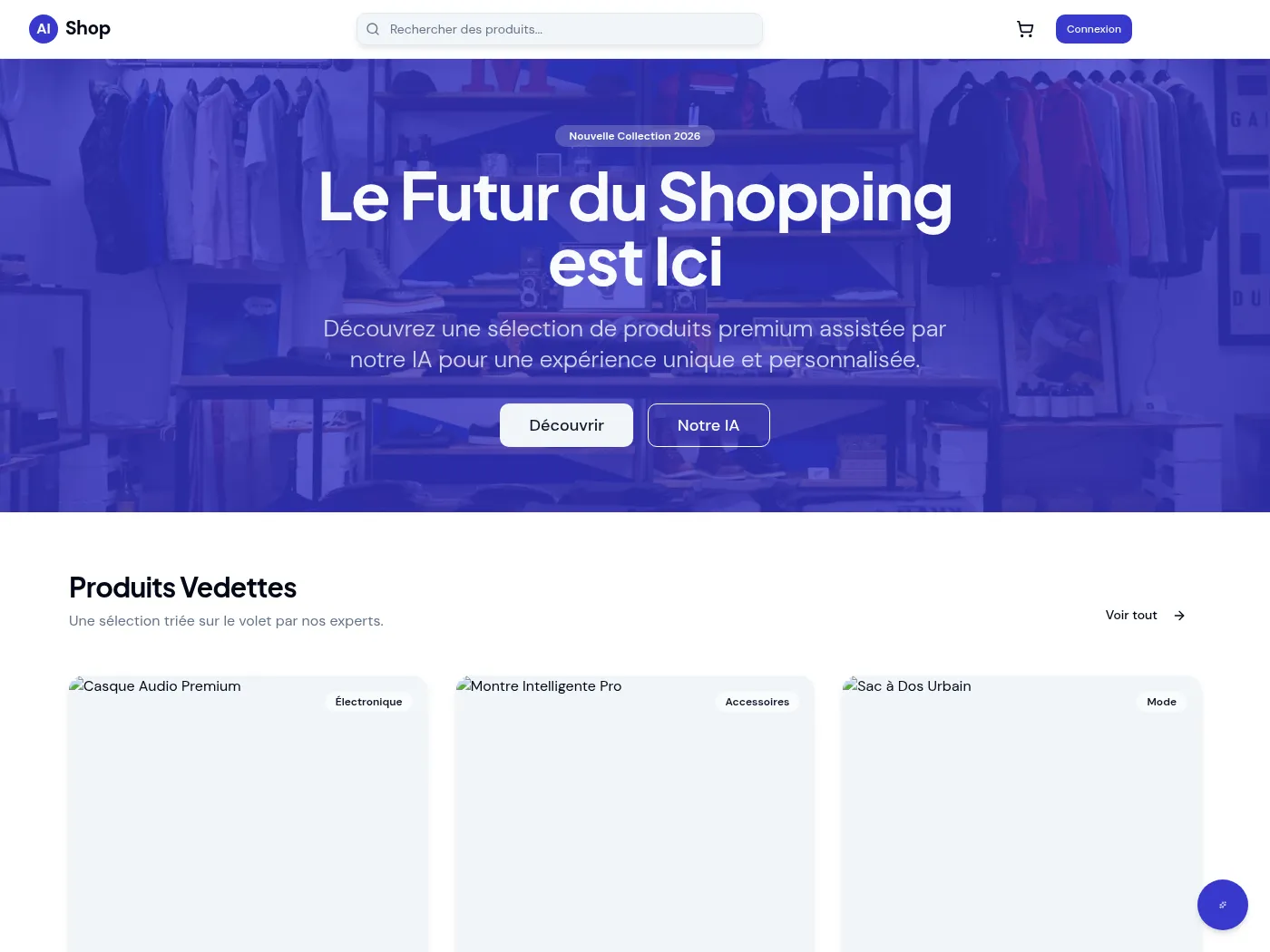 AI-Powered Online Store