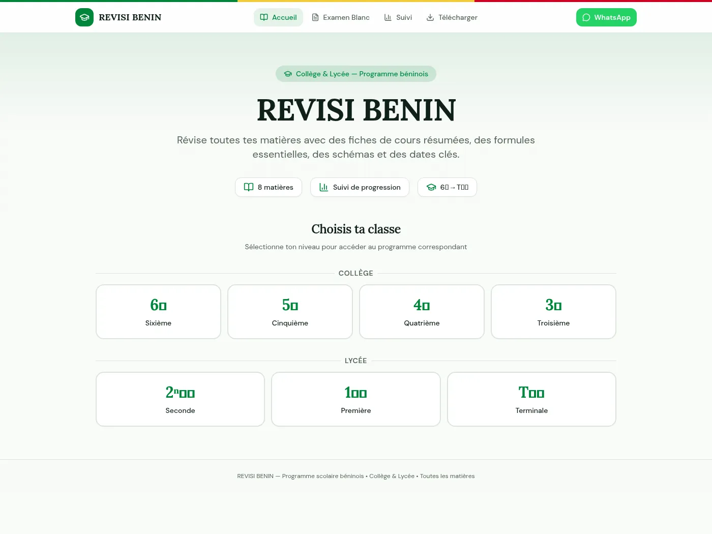 REVISI BENIN