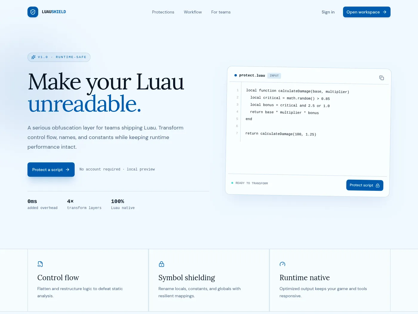 Luau Shield Obfuscator