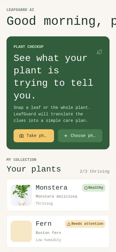 LeafGuard AI