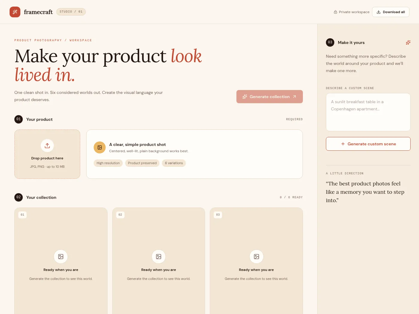 AI Product Photo Maker