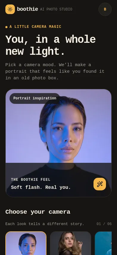 Boothie AI Photo App