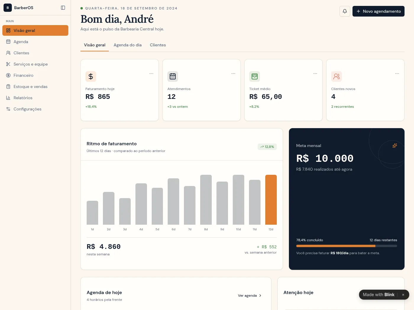 BarberOS SaaS Platform