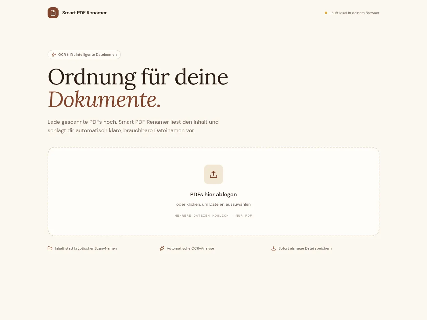 Smart PDF Renamer
